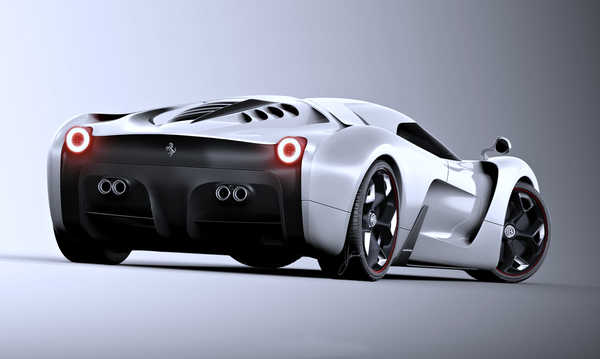 Menyelami Tradisi Balap Ferrari melalui Poster Mobil Karya Seni yang ...